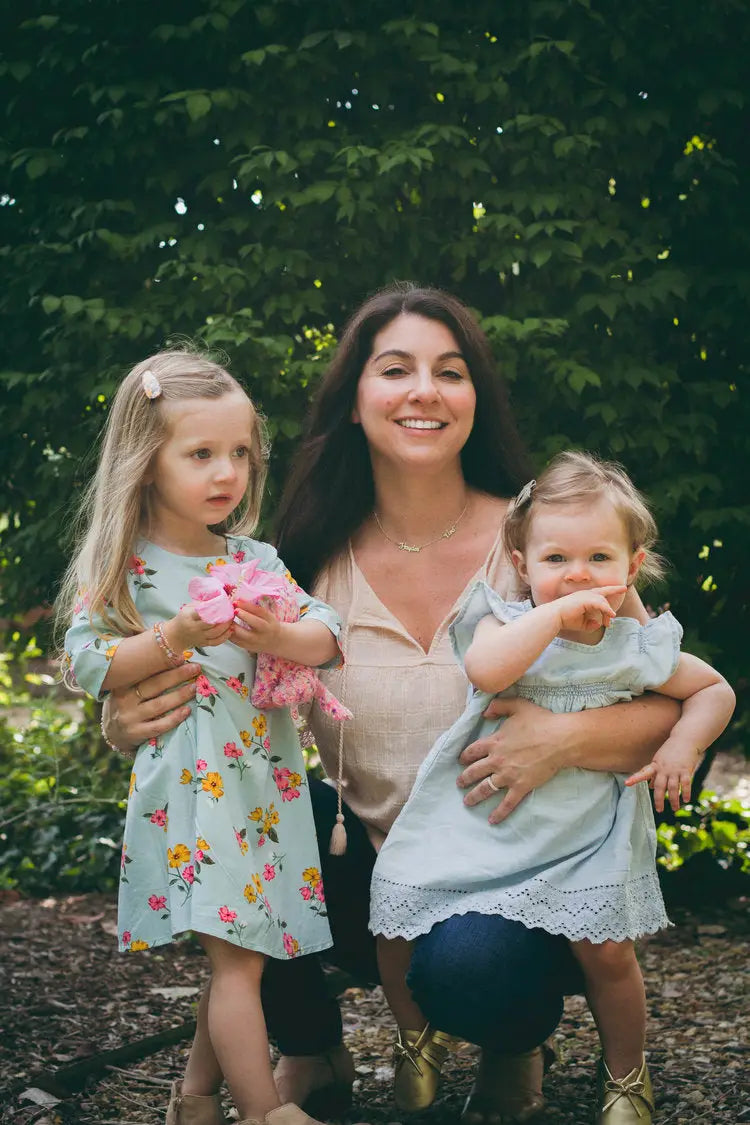 Meet Lindsay from Hayva Kids with Two Daughters – Polished Prints